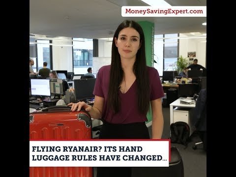 Flying Ryanair? It's just changed its hand luggage rules