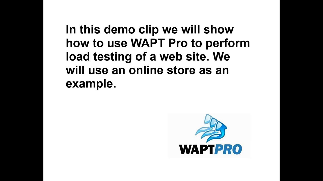 Load Testing Websites with WAPT Pro [Tutorial]