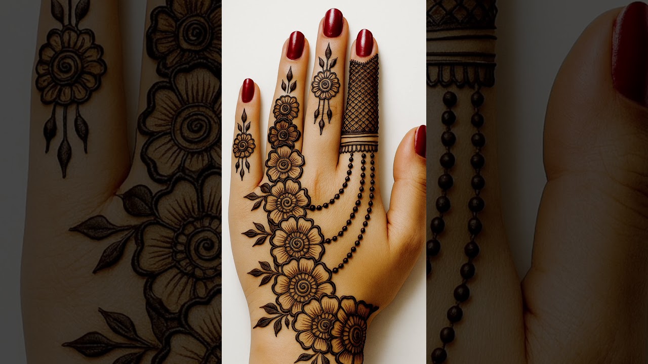 Beautiful new mehndi designs | mendini design | cone designs | mehandi design | mehdi ka dizain