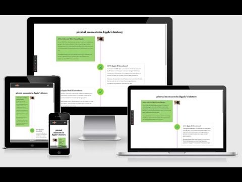 Divi Timeline Module - Easily showcase information that happen over time