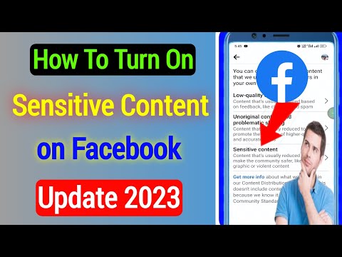 How To Turn On Sensitive Content on Facebook | Update 2023