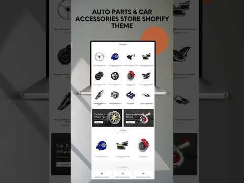 Carze - Auto Parts & Car Accessories Store Shopify 2.0 Theme #webdevelopment #webdesign #automobile