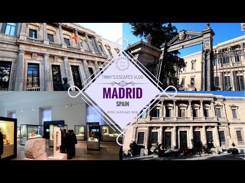 I Literally Spend My Whole Day In The Archaeology Museum | Madrid SPAIN || Tinny's ESCAPES Vlog
