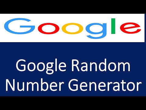 Google Random Number Generator | What happens if you search for Random Number Generator in Google?