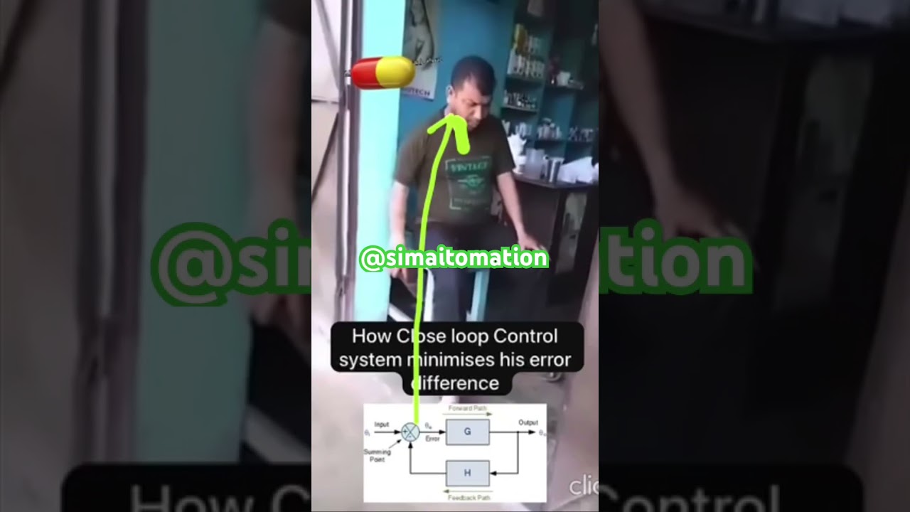 How Close Loop control system minimises his error to hive precision output for operation #memes