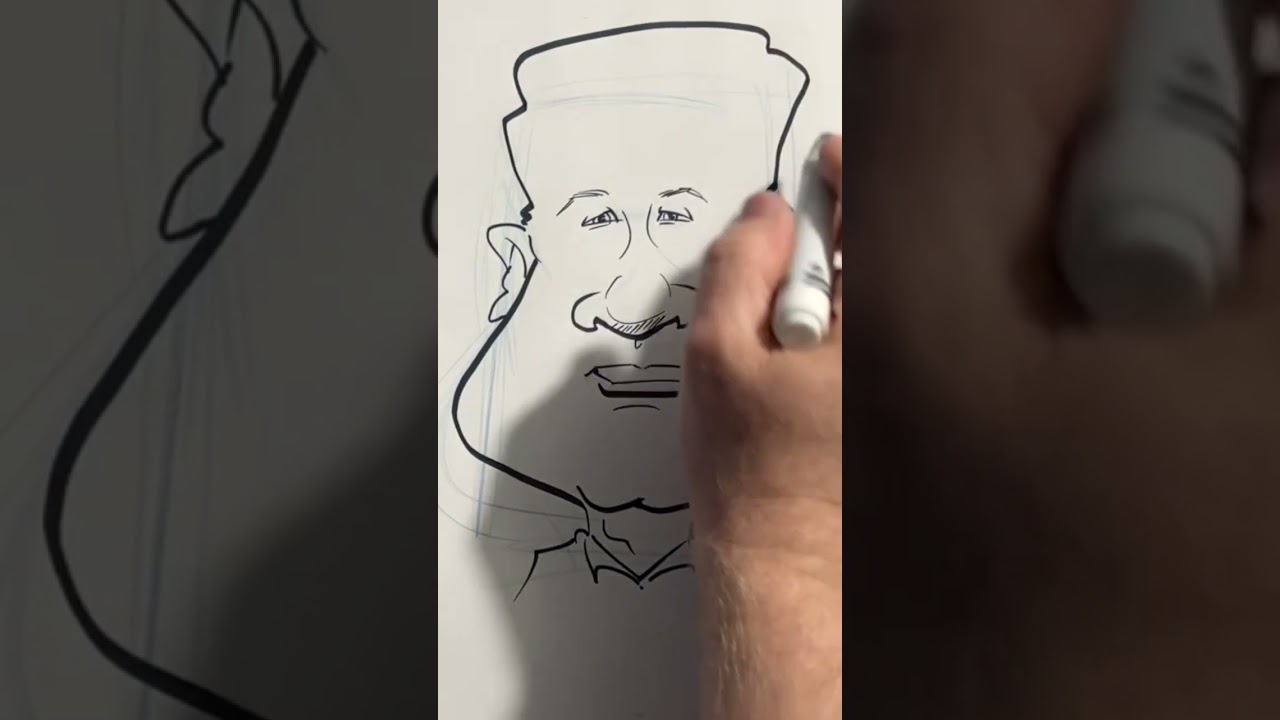 Drawing Caricatures made simple #caricature