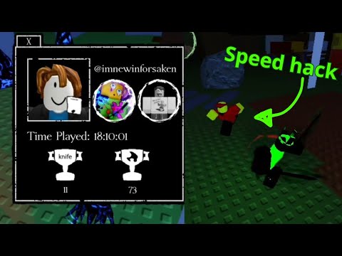 Killing an exploiter in Roblox Forsaken