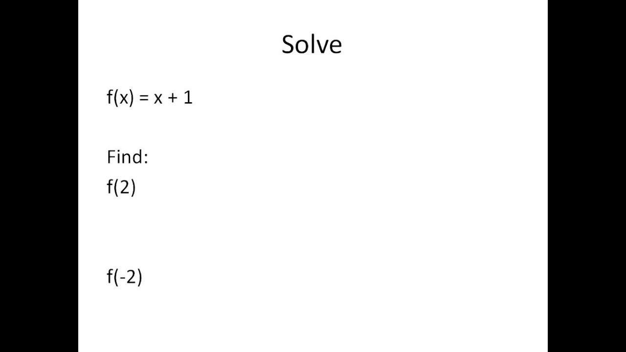 Solving Functions: Tables, Graphs, Equations (Simplifying Math)