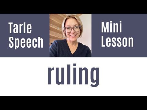 How to Pronounce RULING - #SHORTS Quick English Pronunciation Mini Lesson