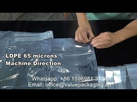 TLEN737 Linear tear test on LDPE film in Machine and Transverse Direction with gorgeous performance