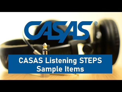 CASAS Listening STEPS Sample Items