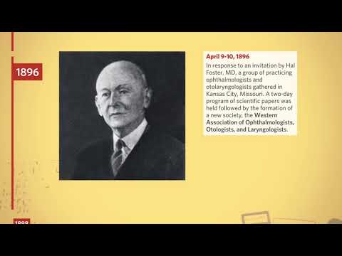 AAO-HNS/F 125th Anniversary Historical Timeline