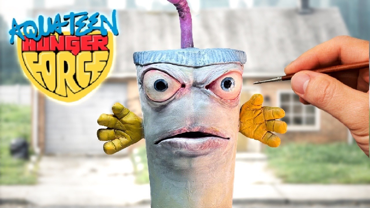 I made a realistic Master Shake and he's delicious...