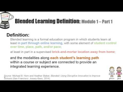 Blended Learning Definition