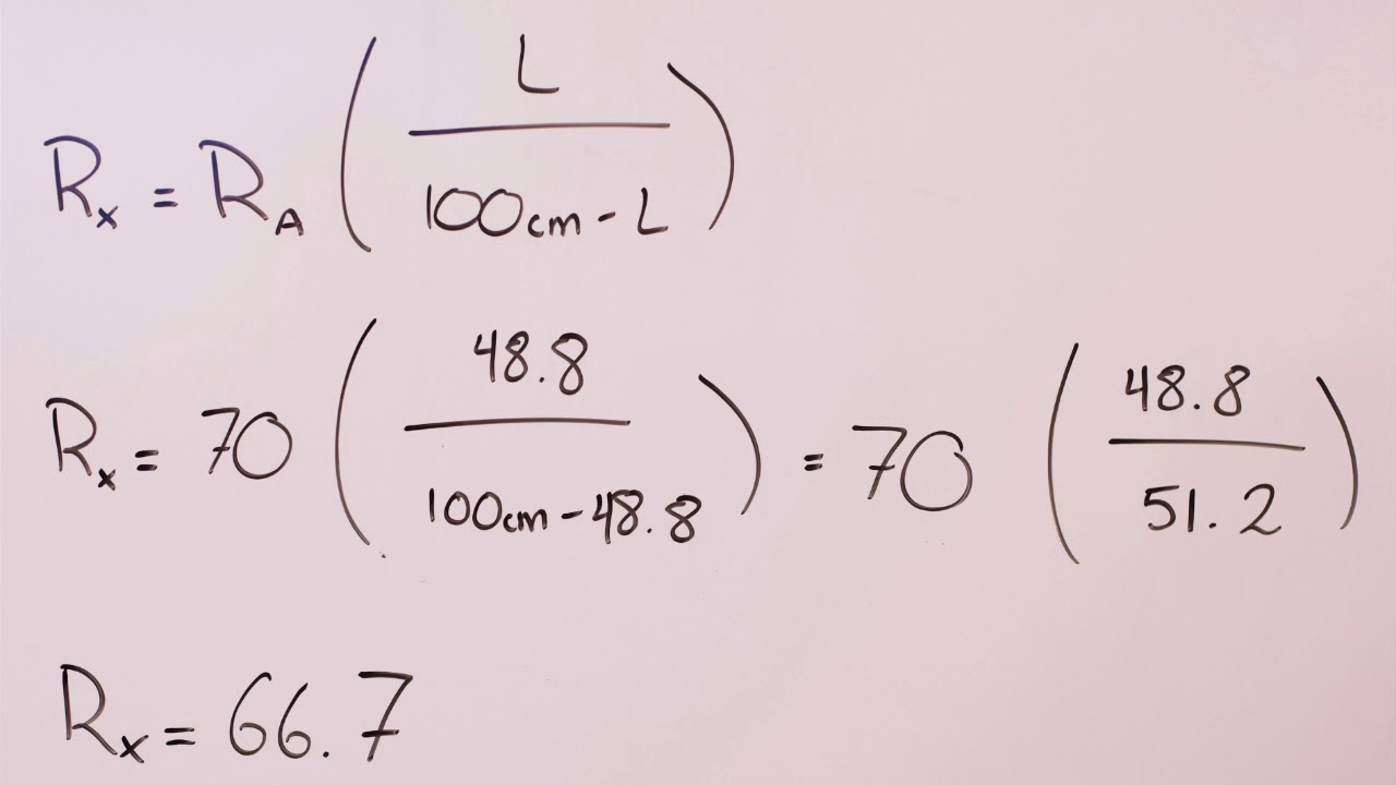 Physics Lab: Wheatstone Bridge (Procedure)