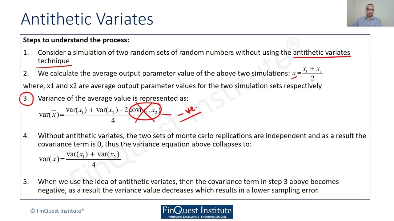 Variance Reduction Techniques -  an overview