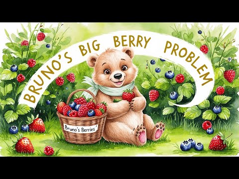 π Bruno's Big Berry Problem π» | A Sweet Lesson in Sharing for Kids!