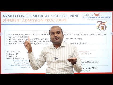 🥇No.1 Medical College | AFMC Pune |இதற்கு மட்டும் Admission Process Entirely Different | NEET போதாது