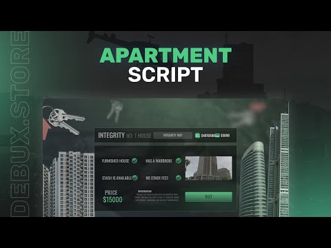 [QB-ESX-OTHER] APARTMENT SYSTEM (DebuX) - Releases - Cfx.re Community