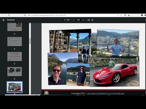 123 Profit Aidan Booth's Free PDF eBook Review and Download The Big Secret