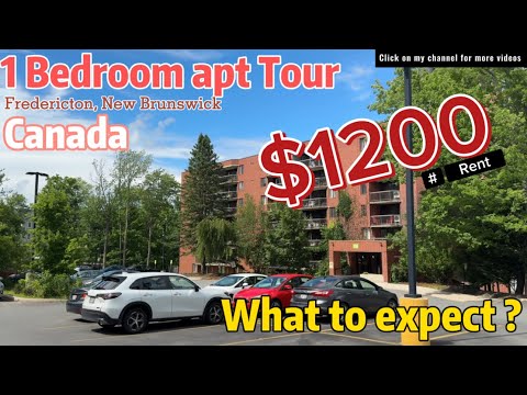 Canada Apartment Tour, Fredericton, NB|| House Rent $$$ #Canada #fredericton #atlanticcanada #vlog