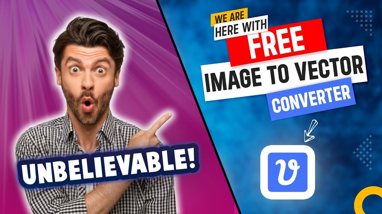 This FREE AI Tool Converts Any Image to Vector | SVG EPS Format | No Software Needed