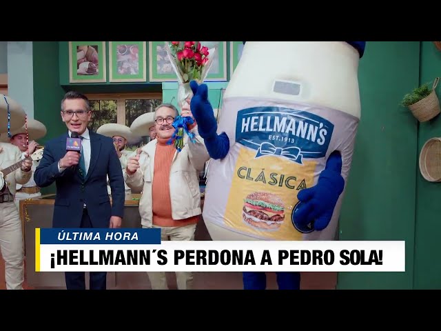 Pedro Sola repitió comercial de mayonesa después de 17 años