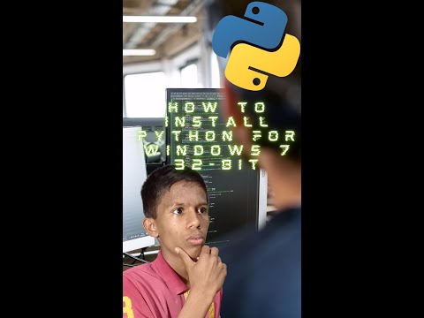 how to install python for windows 7 32 bit system | Python | How to install Python | Python.org