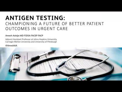 Antigen Testing: Championing a future of better patient outcomes in urgent care