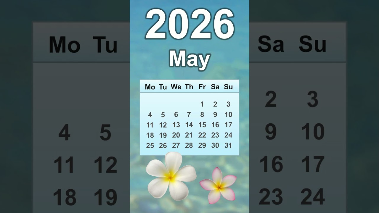 May 2026 Calendar
