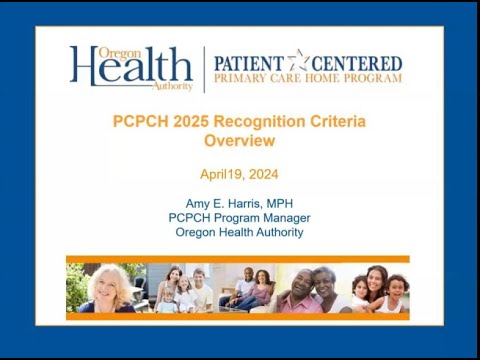 2025 PCPCH Model - Overview