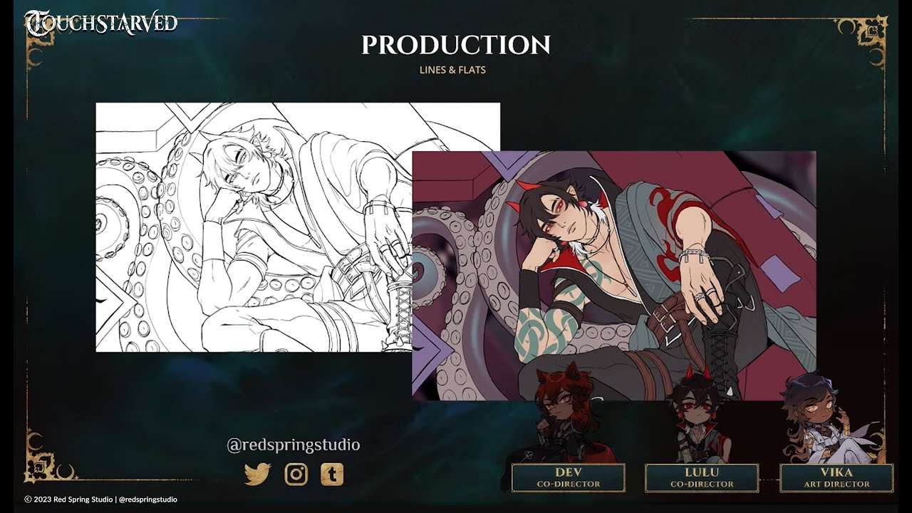 TOUCHSTARVED | Indie Game Dev Q&A and Art Process