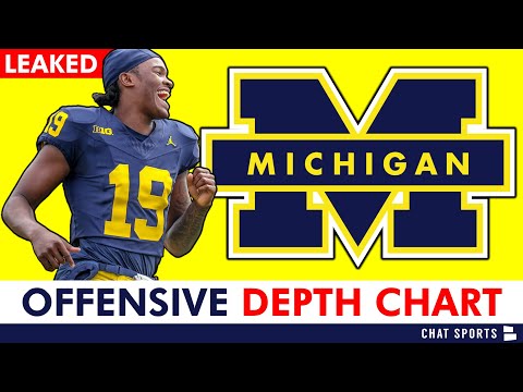 LEAKED: Michigan Football Offensive Depth Chart For 2025 Spring Practice