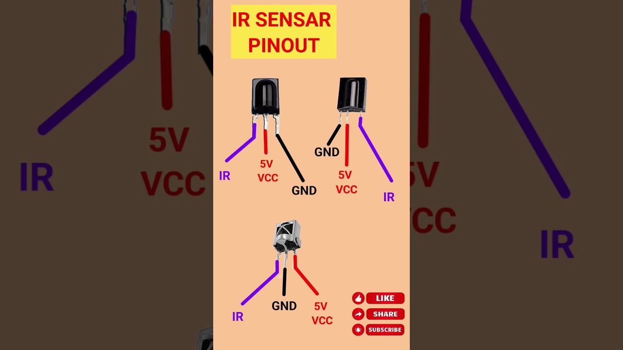 ir sensar pinout circuit diagram #shorts #yt #irsensor
