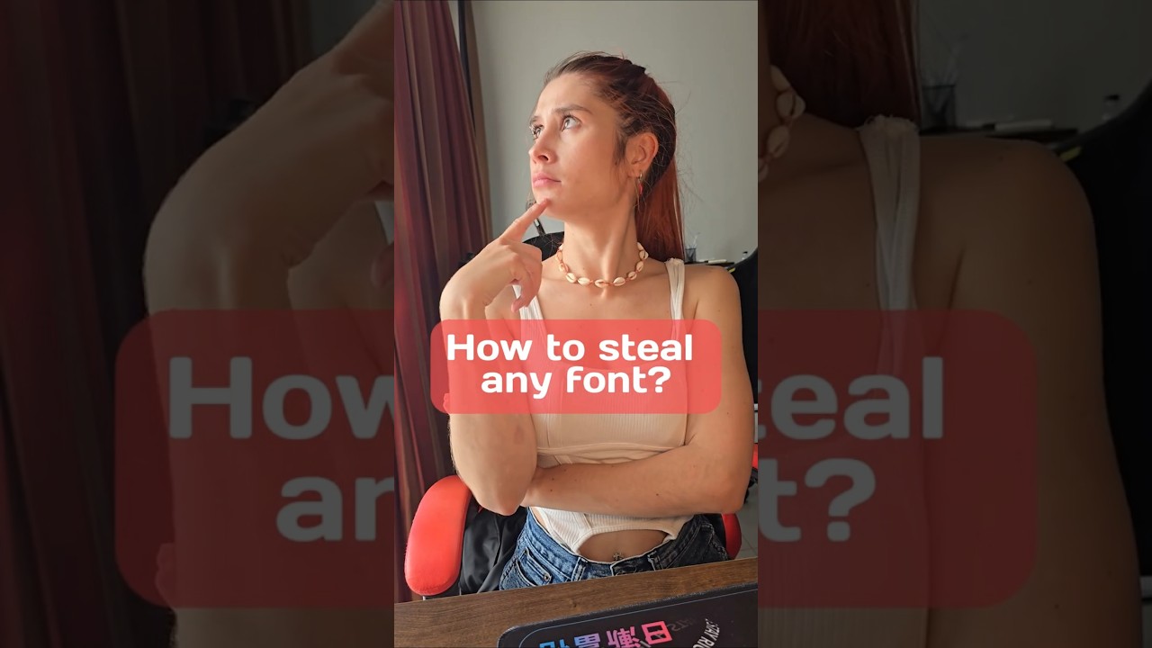 How to Steal Any Font in Seconds!🪄