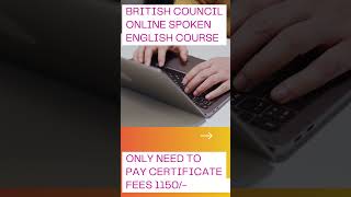 Sign up for the British Council's online spoken English course today. Link in description.