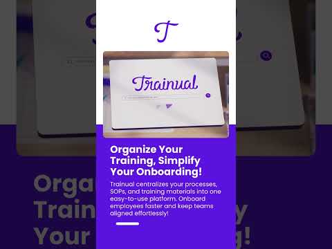 Trainual: The SECRET to Effortless SOP Management