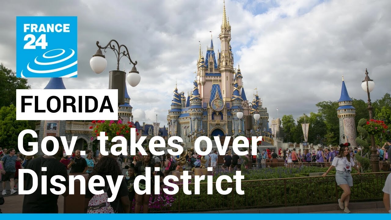 United States: Florida Governor DeSantis takes over Disney district • FRANCE 24 English