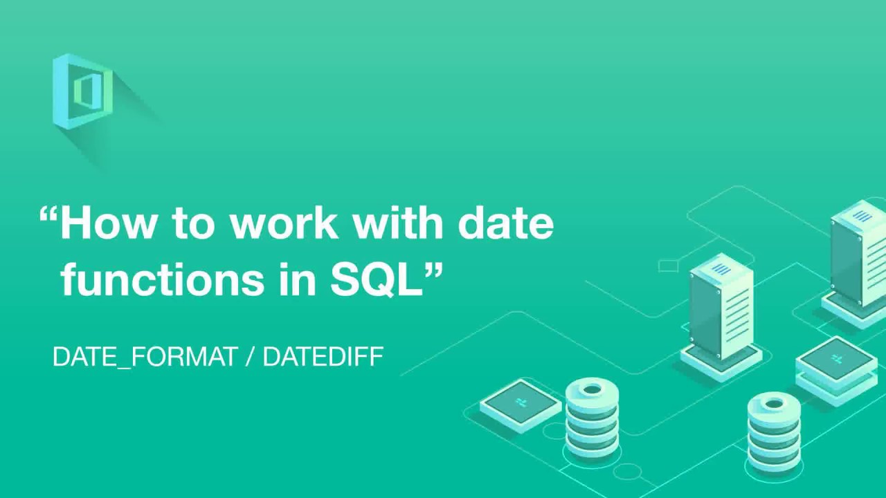 How to work with Date Functions in SQL/SQL DATE_FORMAT, DATEDIFF/SQL Tutorial/Eng, Kor Sub