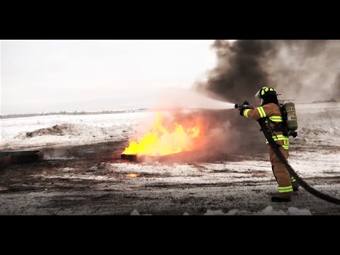 Inside an emergency exercise at Yellowknife Airport (CYZF)