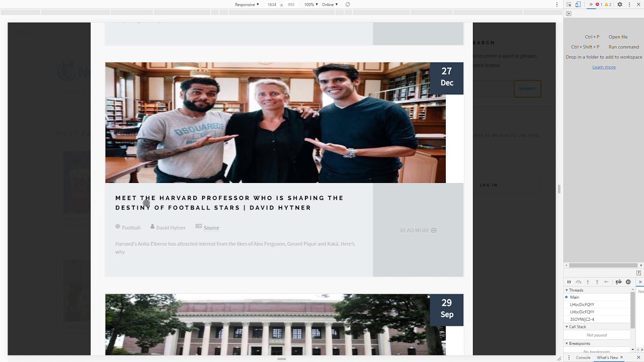 CS50W : Final Project News Watch