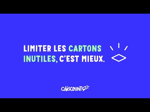 Cdiscount limite le suremballage