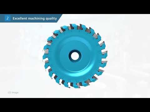 MD90 - Super Fine Pitch Cutter for Aluminum Machining