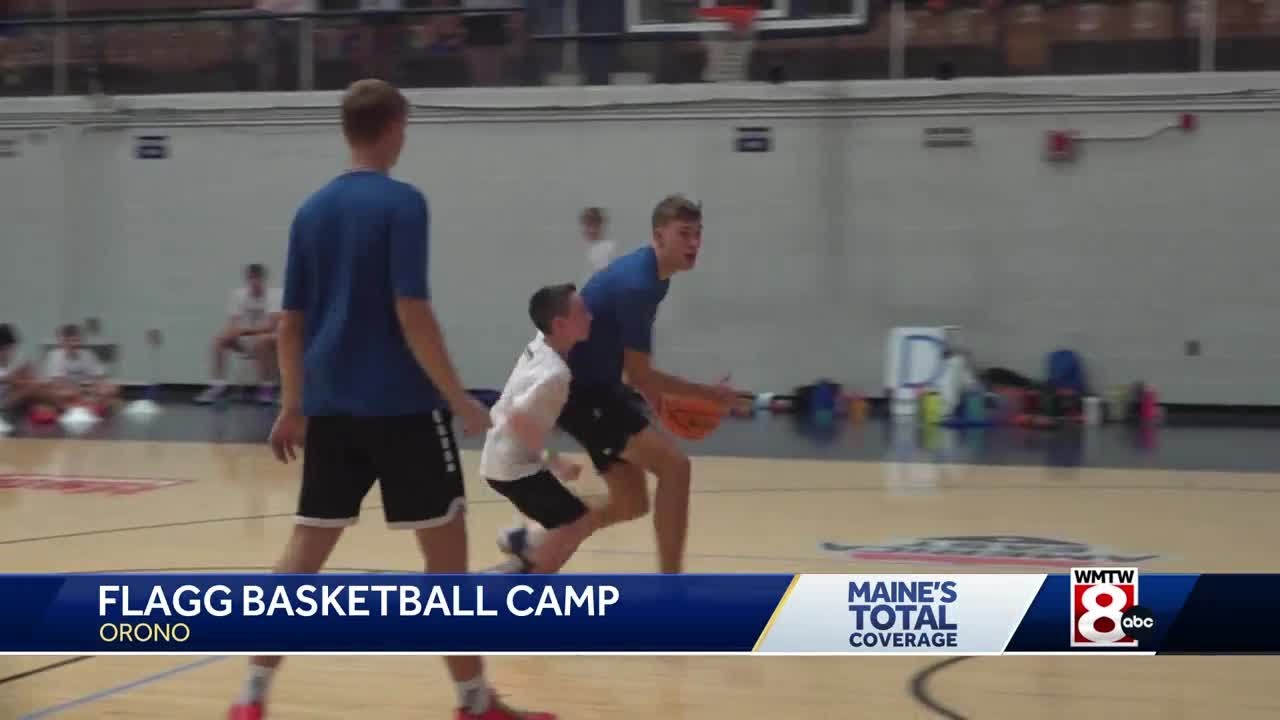 Flagg brothers return to Maine to hold basketball camp