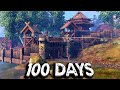 100 days village build Valheim Build
