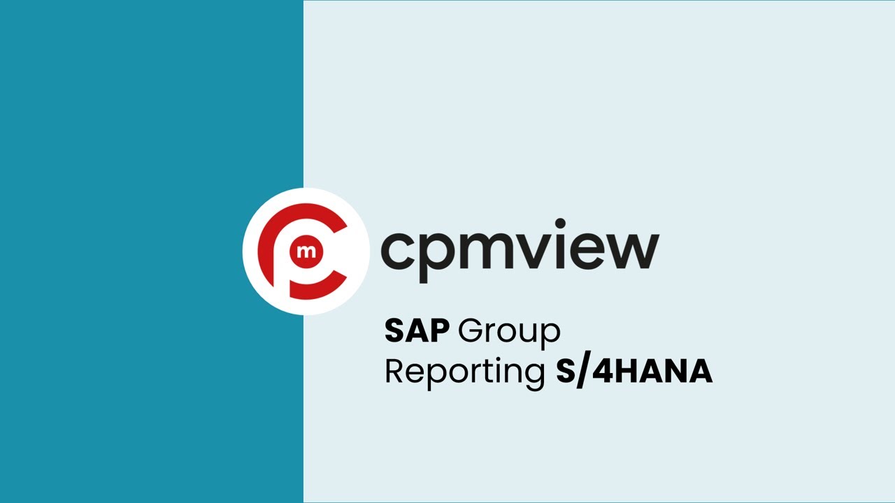 cpmview | SAP Group Reporting – S/4HANA