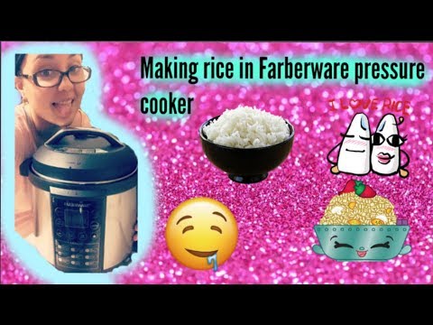 Cooking Rice In Pressure Cooker