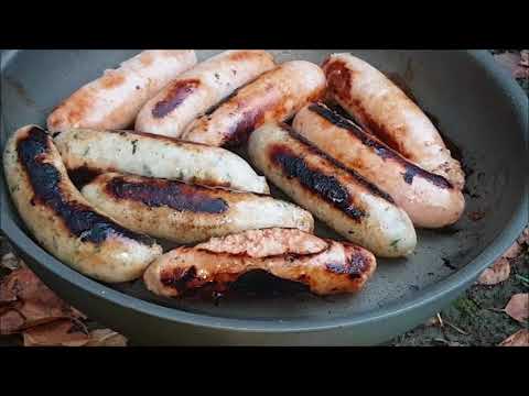 BUSHBOX XL meets GSI FOLDING PAN sausage & inkcaps