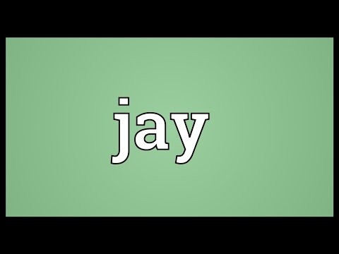 Jay Meaning