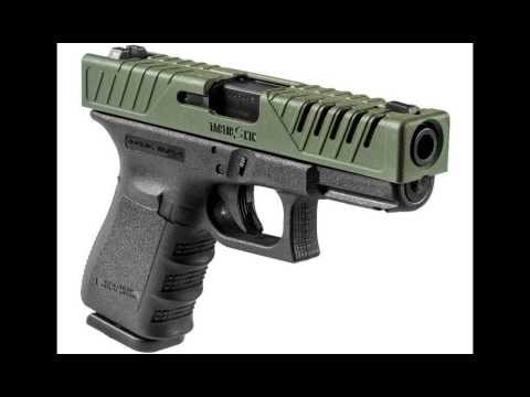 Holy New Gun Look, Batman! New Tactic Skin Slide Covers for Your Glock ...